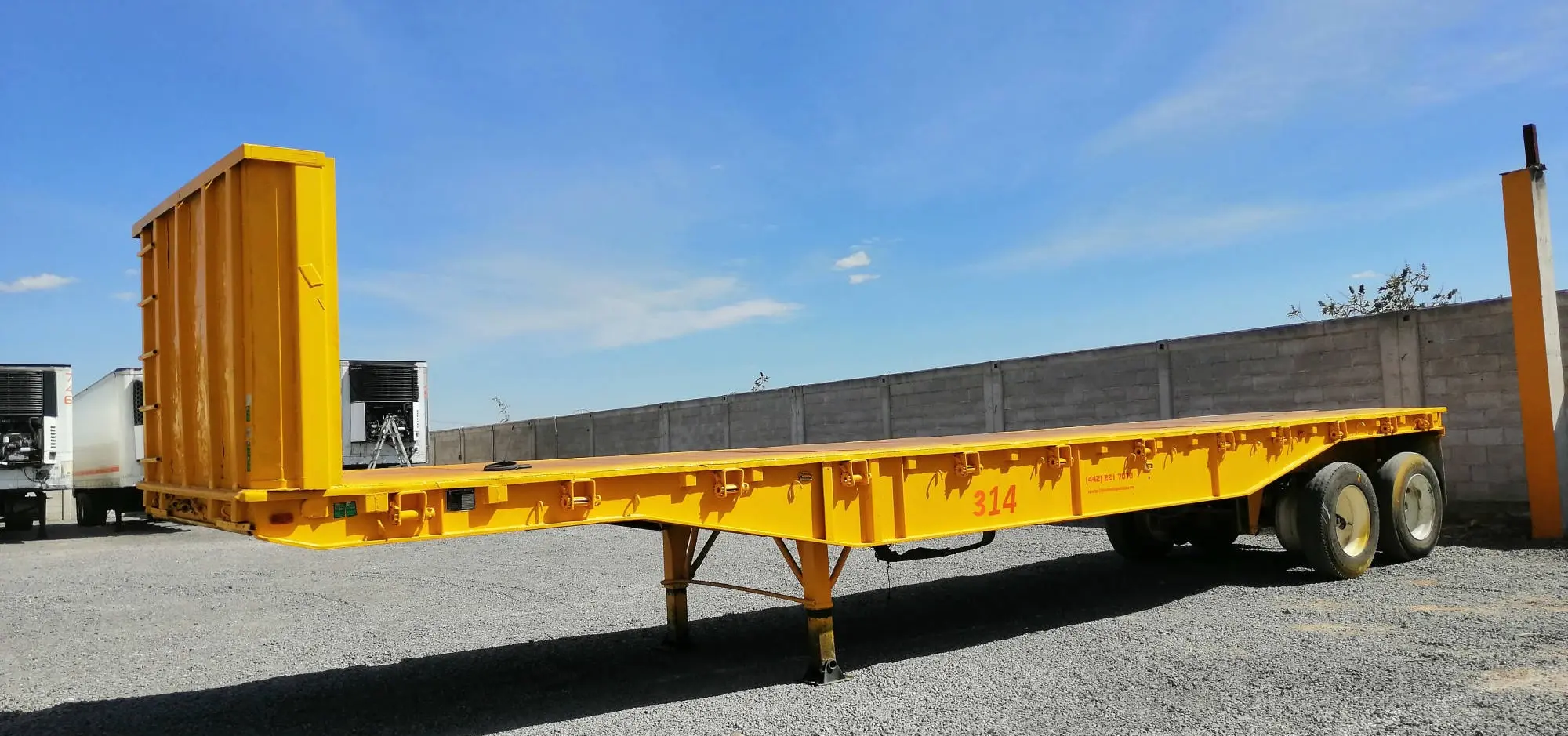 Arrendamiento remolques para tractocamión